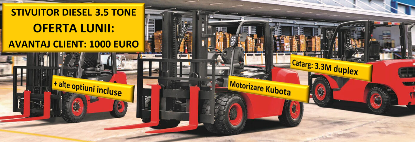 STIVUITOR DIESEL 3.5T - Stivuitor, Electrostivuitor, Transpaleta ...